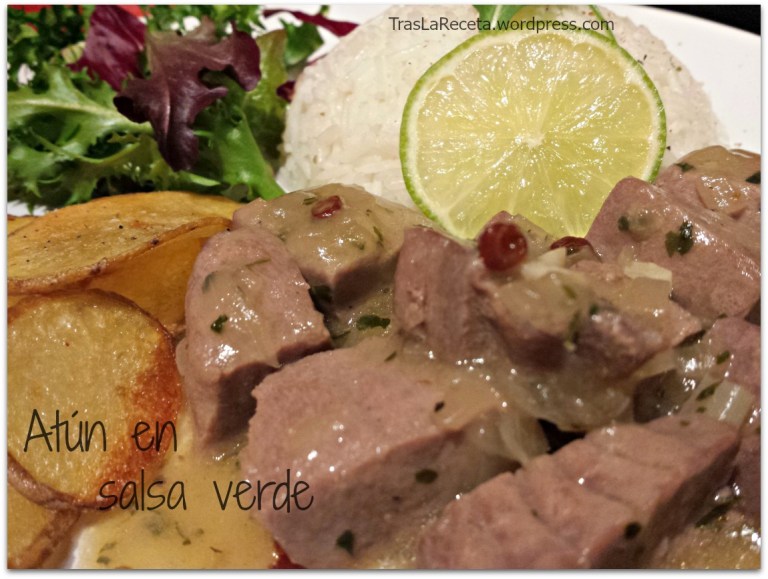 Solomillos de atún en salsa verde | tras la receta